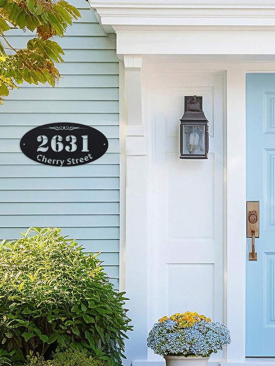 Custom Modern House Numbers For Outside | Custom Metal House Numbers ...