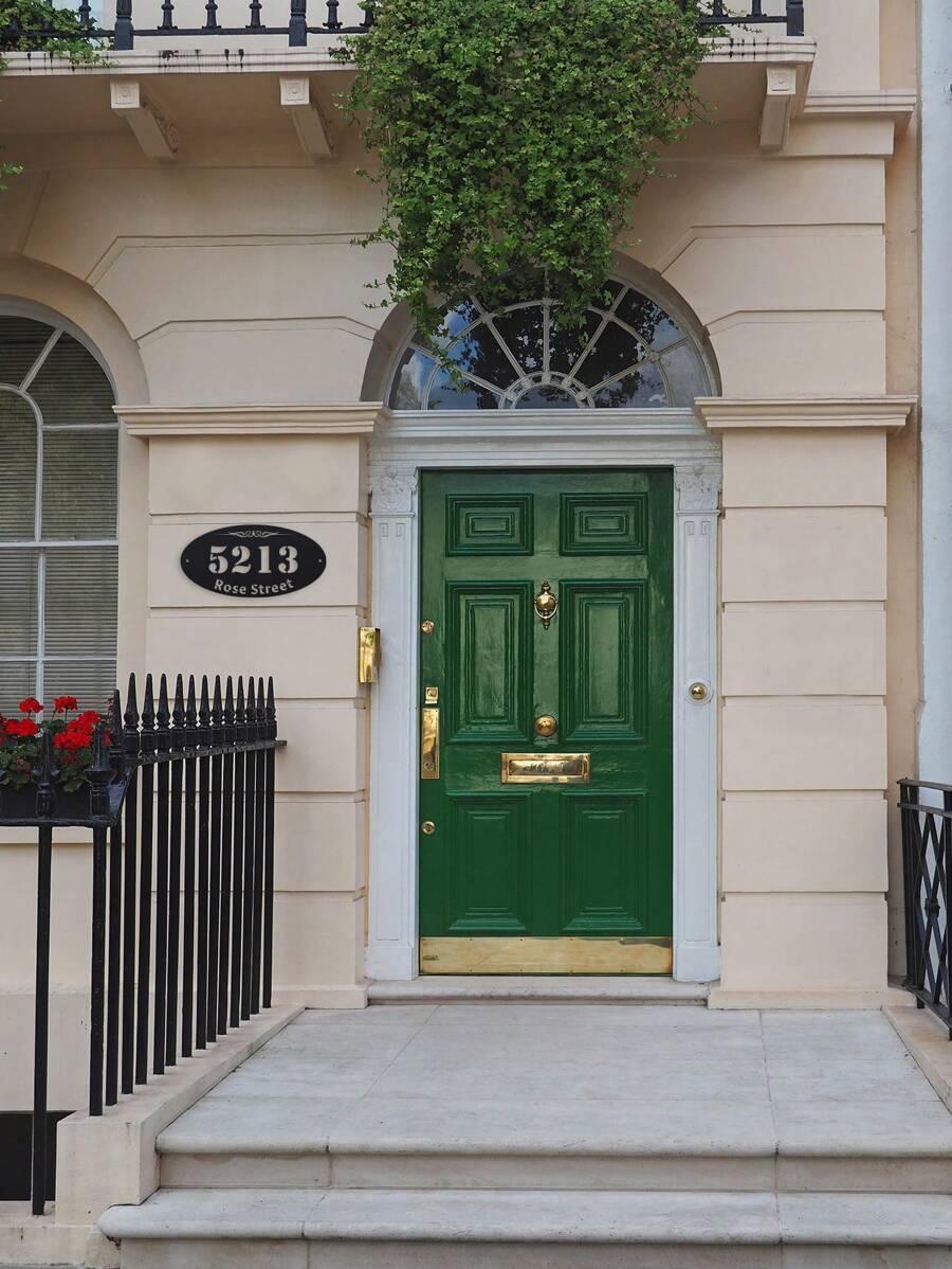 Custom Modern House Numbers For Outside | Custom Metal House Numbers ...