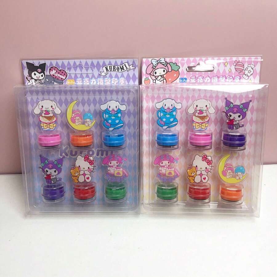 Sanrio 6 Sanrio Seals Reward Small Seals, Kindergarten Teachers Use Babies To Reward Cute ...