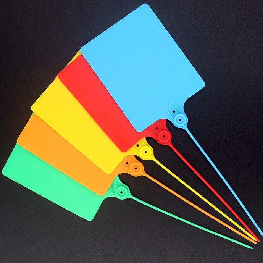 100pcs Disposable Plastic Seal Strip, For Logistics Delivery, Postal ...