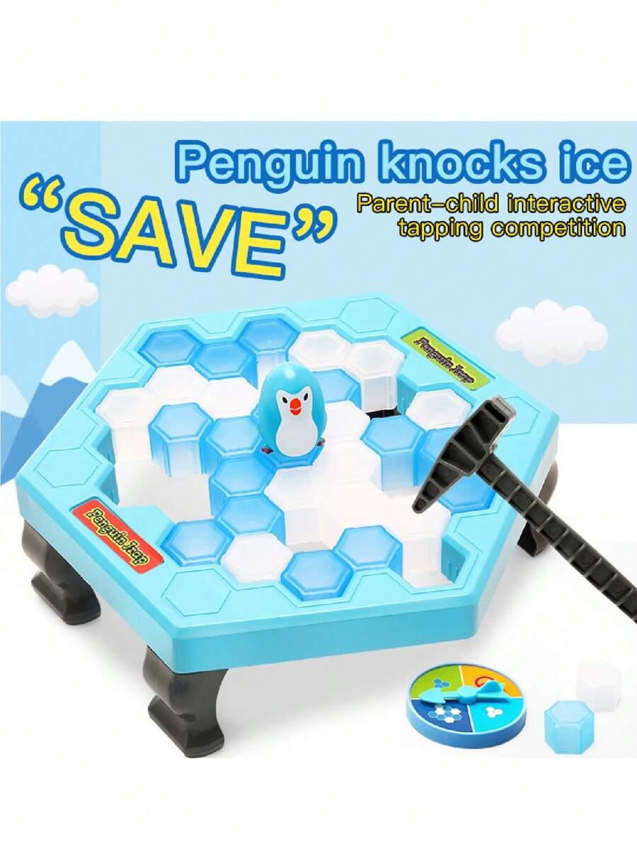 Penguin Ice Breaking - Knock Plastic Ice Blocks Game, Rescue Penguin ...