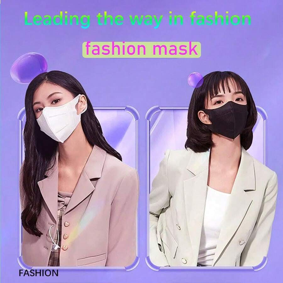 20pcs 3D Fashion Mask,It Has Elasticity, Facial Shape, Looks Younger ...