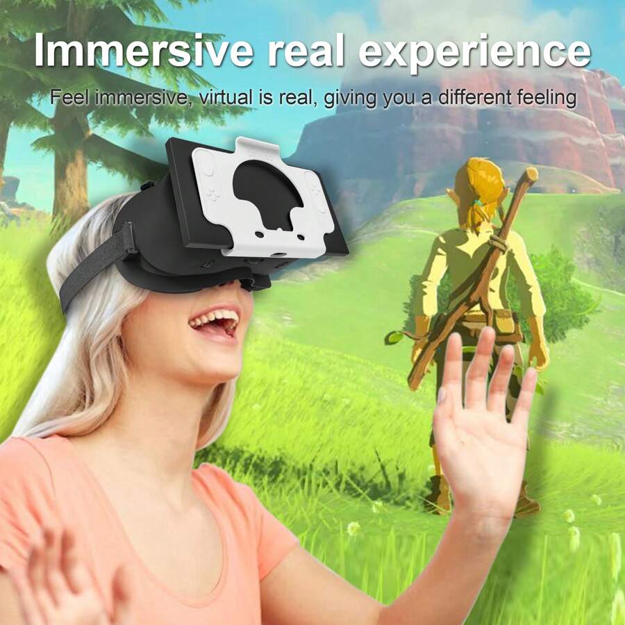 VR Headset Designed For Switch & Switch OLED, VR Glasses With ...