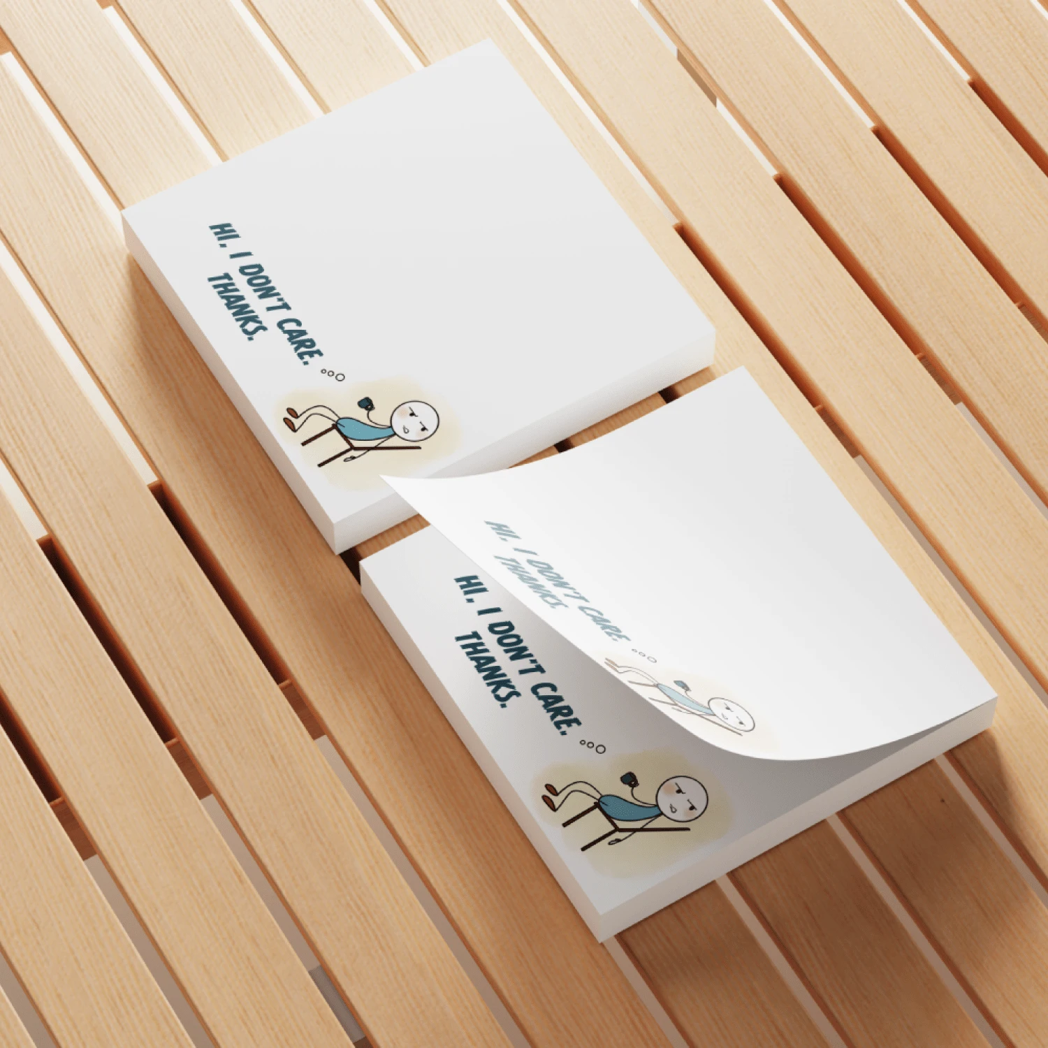 4pcs Funny Office Sticky Notes 3x3 Inch 50 Sheets Funny Office Note ...