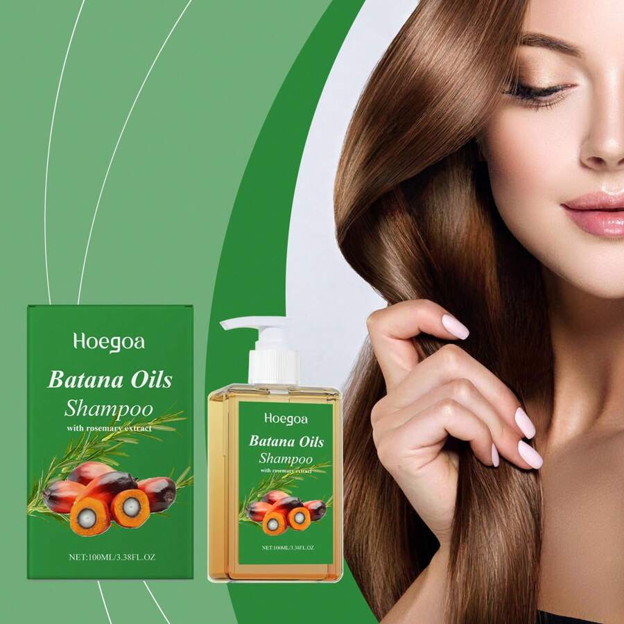 103ml Shampoo de Óleos de Batana, com Extrato de Alecrim, Limpeza Suave, Melhora o Couro ...