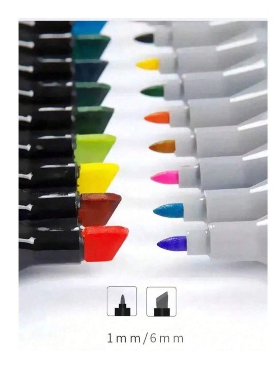 Bobbie Goods Coloring Book Kit 50 Sheets And 24 Markers Drawing ...