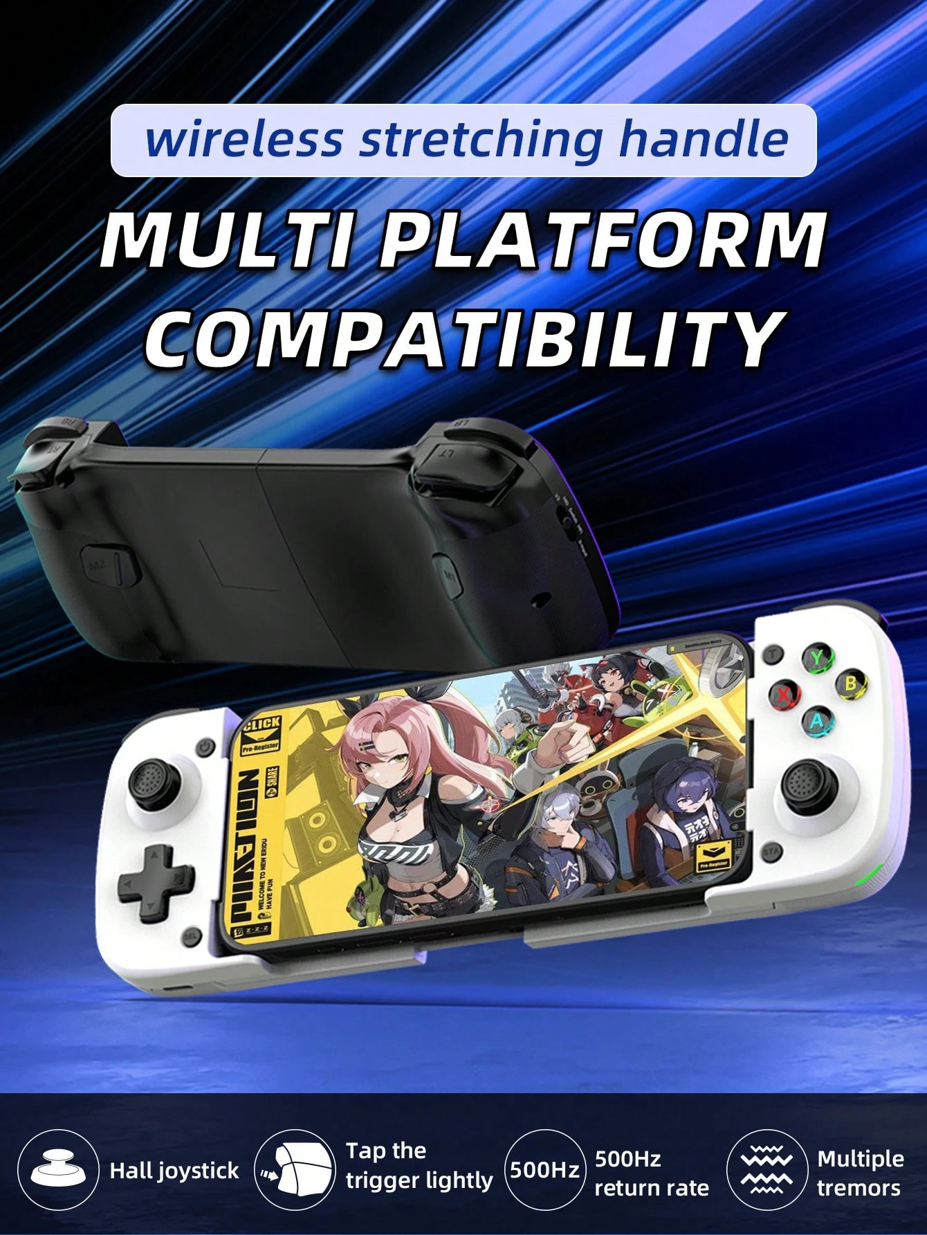 Gamepad Bluetooth D3S adatto per gamepad senza fili per dispositivi ...