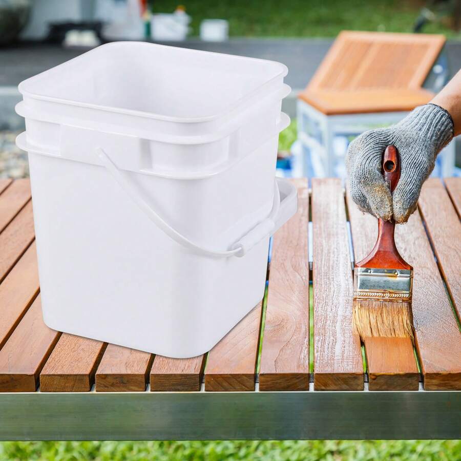 AnnkkyUS 3 Gallon Plastic Storage Bucket With Airtight Lid, 4-Pack ...