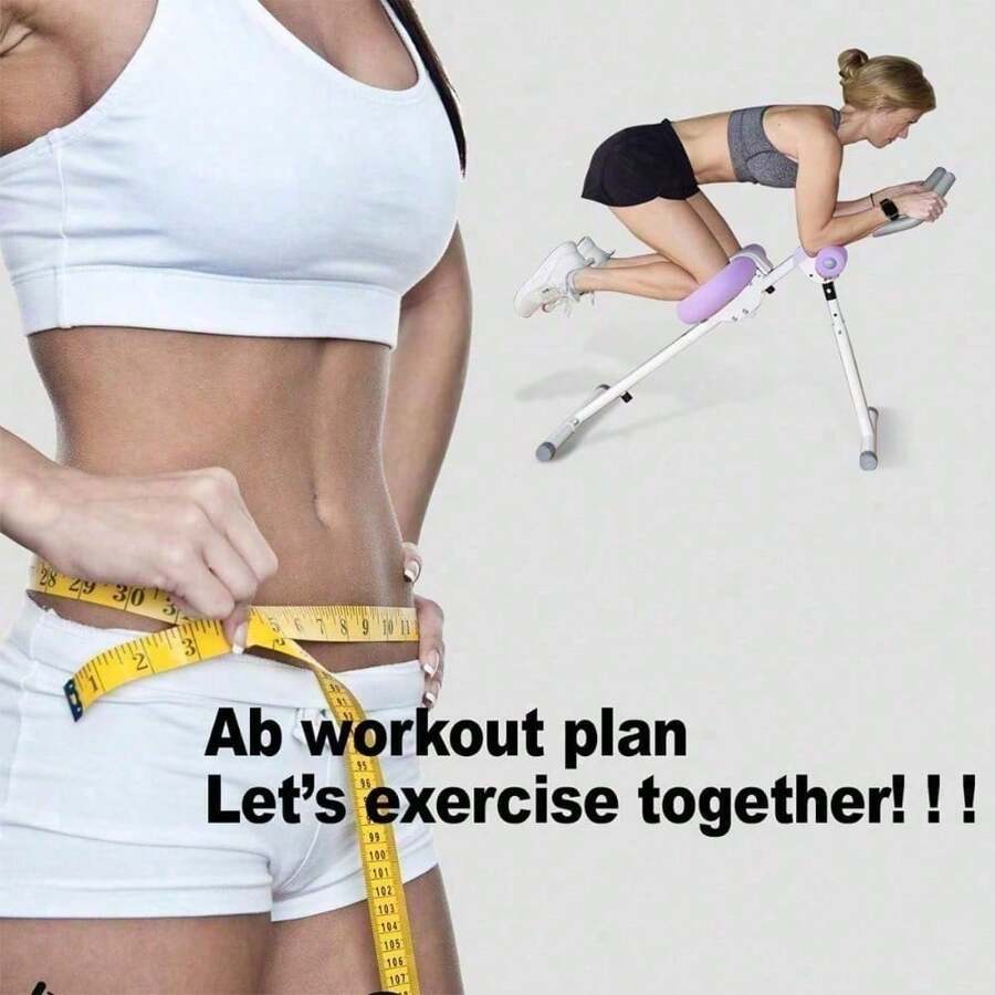 Ab Workout Equipment Ab Machine, Core & Ab Trainer Machine At Home Gym ...