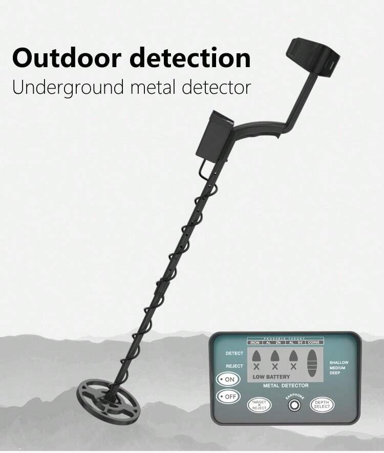 Portable Intelligent Folding Outdoor Metal Detector, High Precision ...