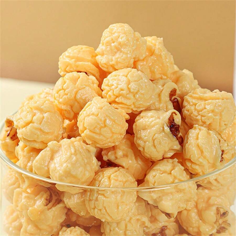 Fake Corn Ball Model, Snack Display Prop, Puffed Food Toy, Decorative ...