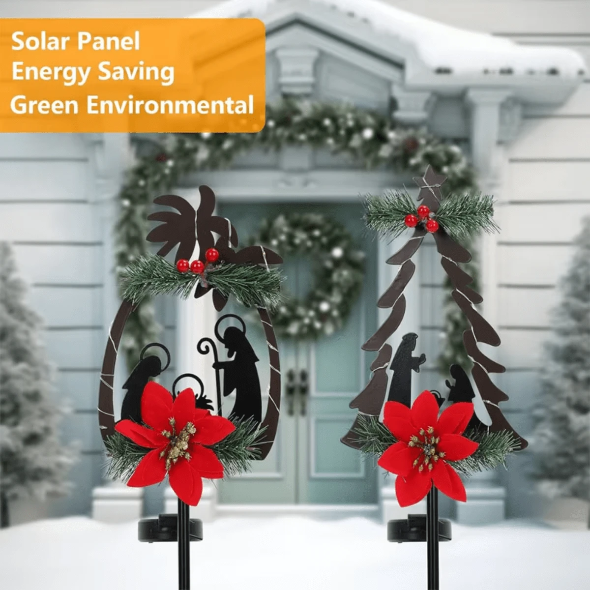 Waterproof Solar Garden Lights - LED Lawn Art Paths, Patio And Yard ...