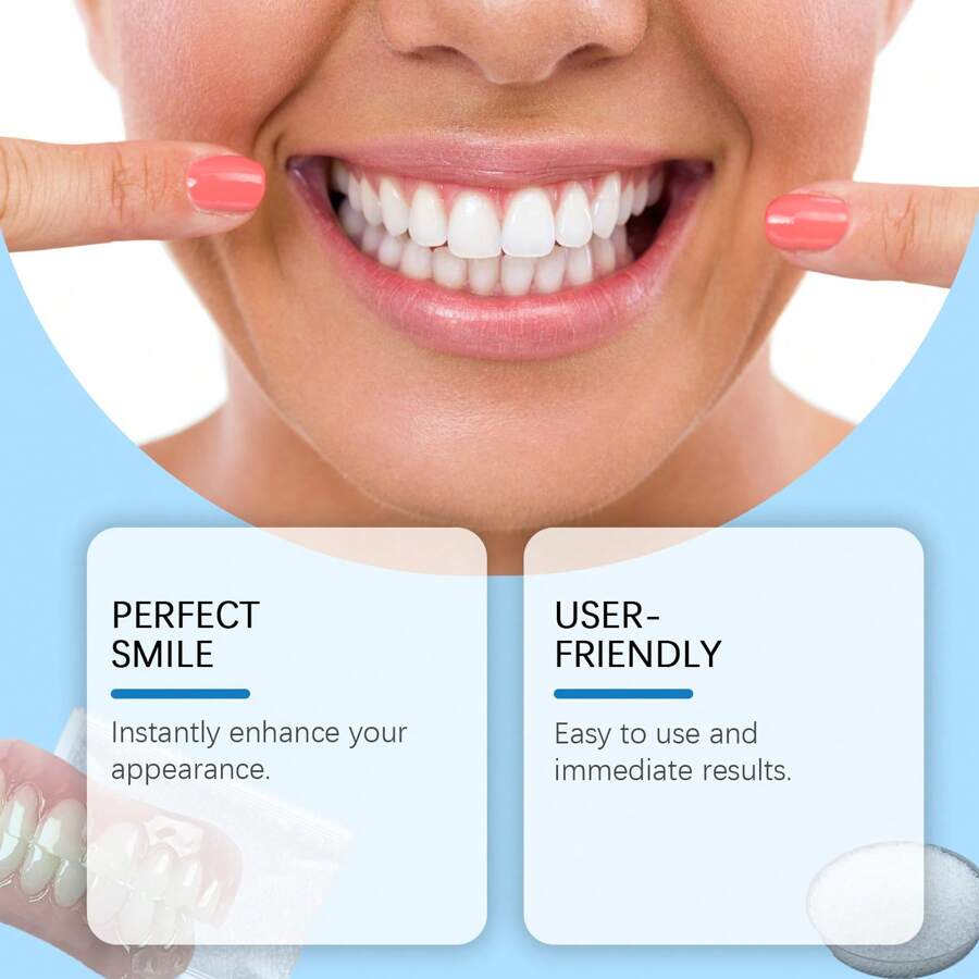 Dental Veneers Clip For Teeth Decoration, Teeth Gap Filler Cosmetic ...