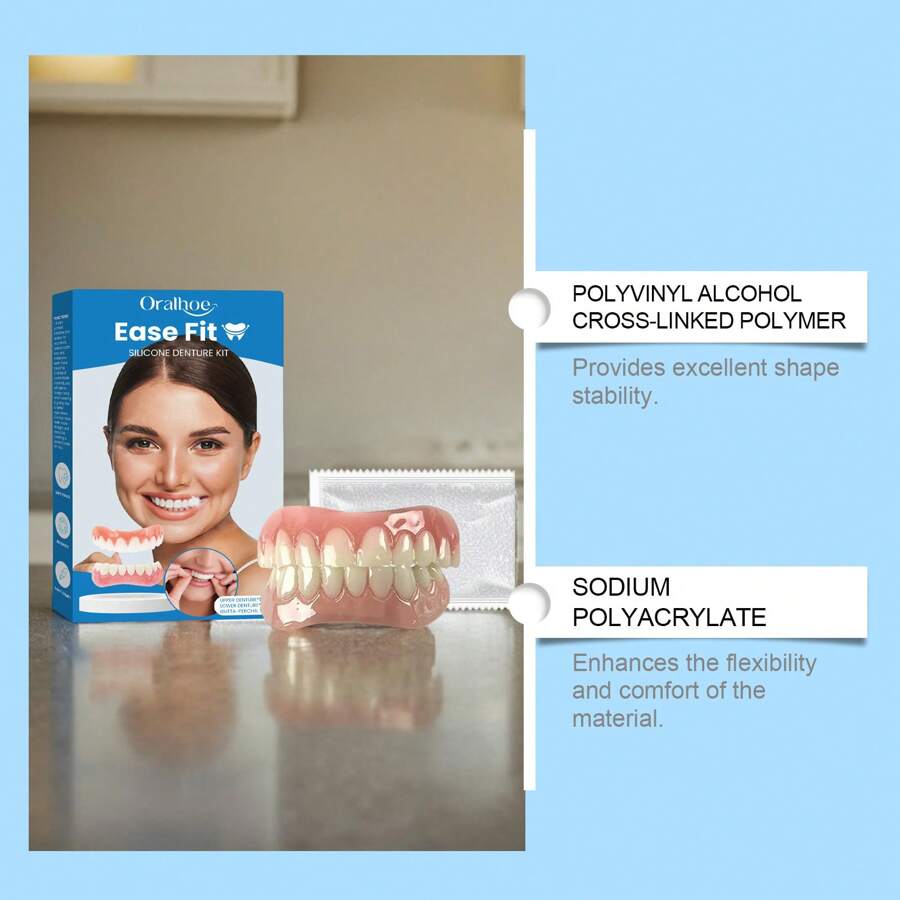 Dental Veneers Clip For Teeth Decoration, Teeth Gap Filler Cosmetic ...