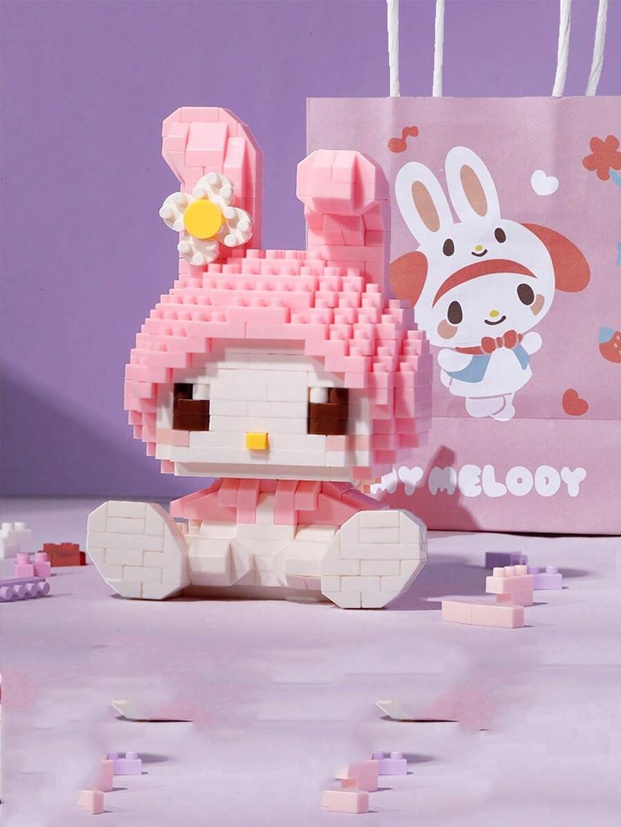 Sanrio 400PCS KEEPPLEY Sanrio Hello Kitty Building Blocks Cinnamoroll ...