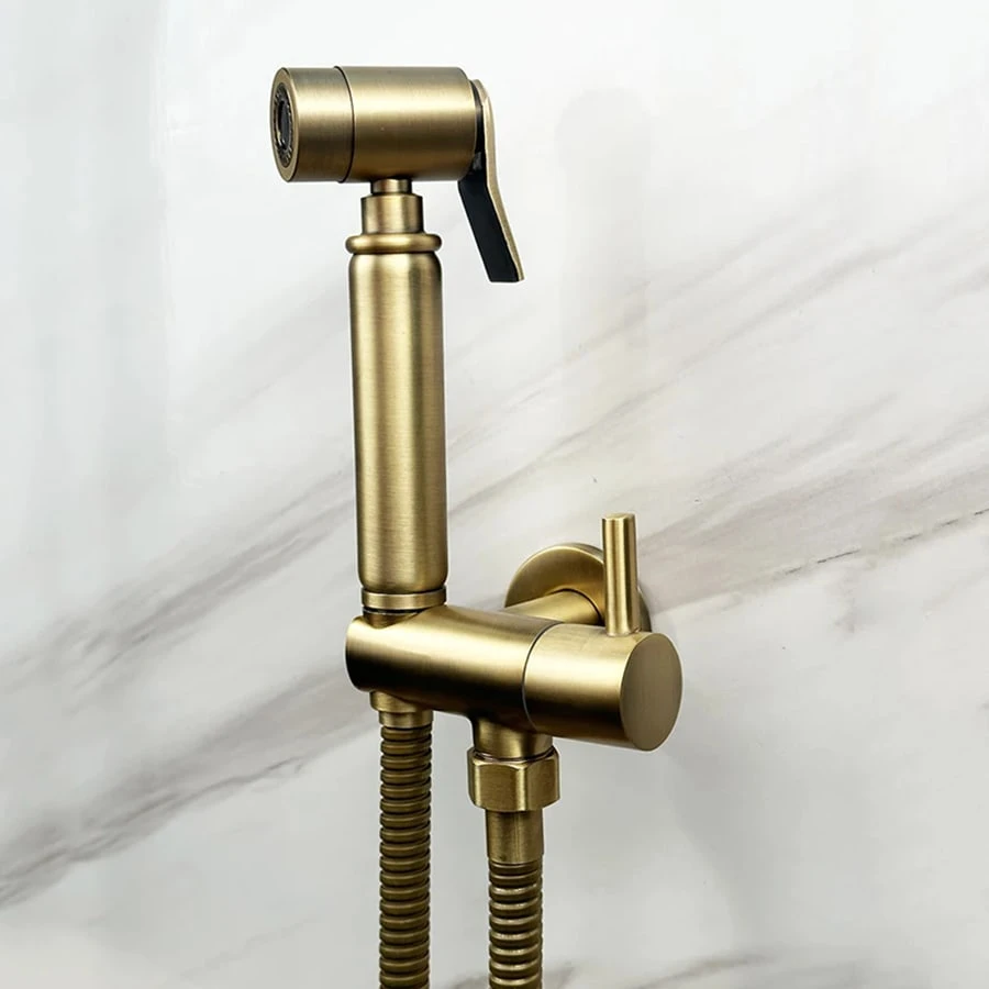 Dhamma Antique Hand Held Bidet Sprayer Douche Kit Toilet Bidet Faucets ...