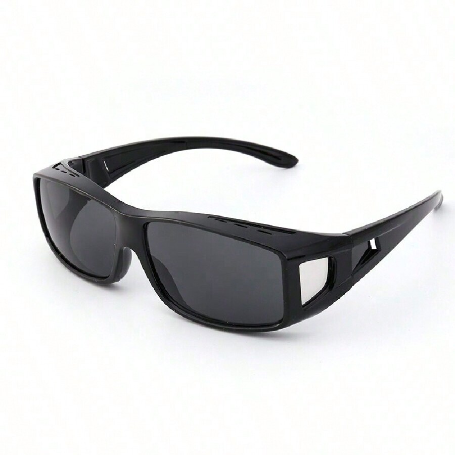 Night Vision Driving Glasses Fit Over Glasses Wrap Around Nighttime Glasses Anti Glare