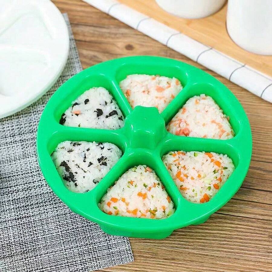 Triangle Rice And Vegetable Roll Making Tool Mold Box Laver Steamed ...