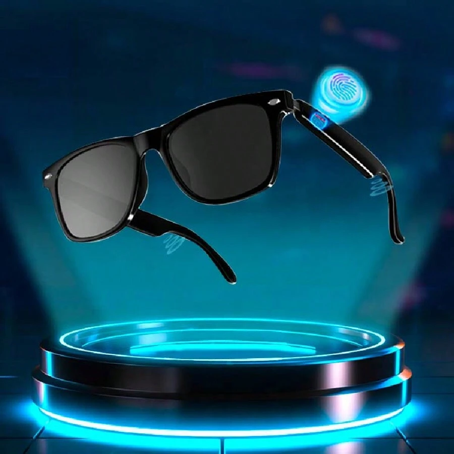 Óculos Esportivos Bluetooth, Óculos Inteligentes de Áudio, Óculos ...