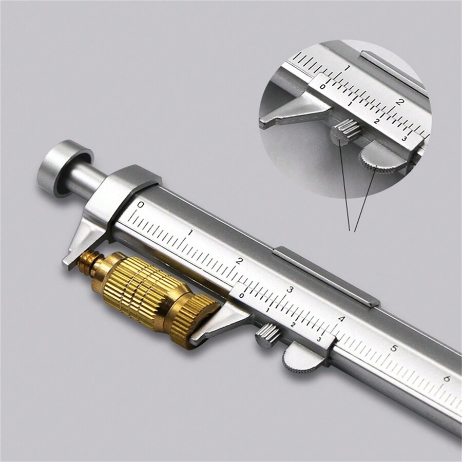 1pc Multifunctional Caliper Ballpoint Pen, 0.5mm Ballpoint, Caliper ...
