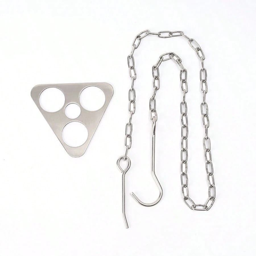 Outdoor Adjustable Stainless Steel Tripod Holder For Campfire Cooking ...