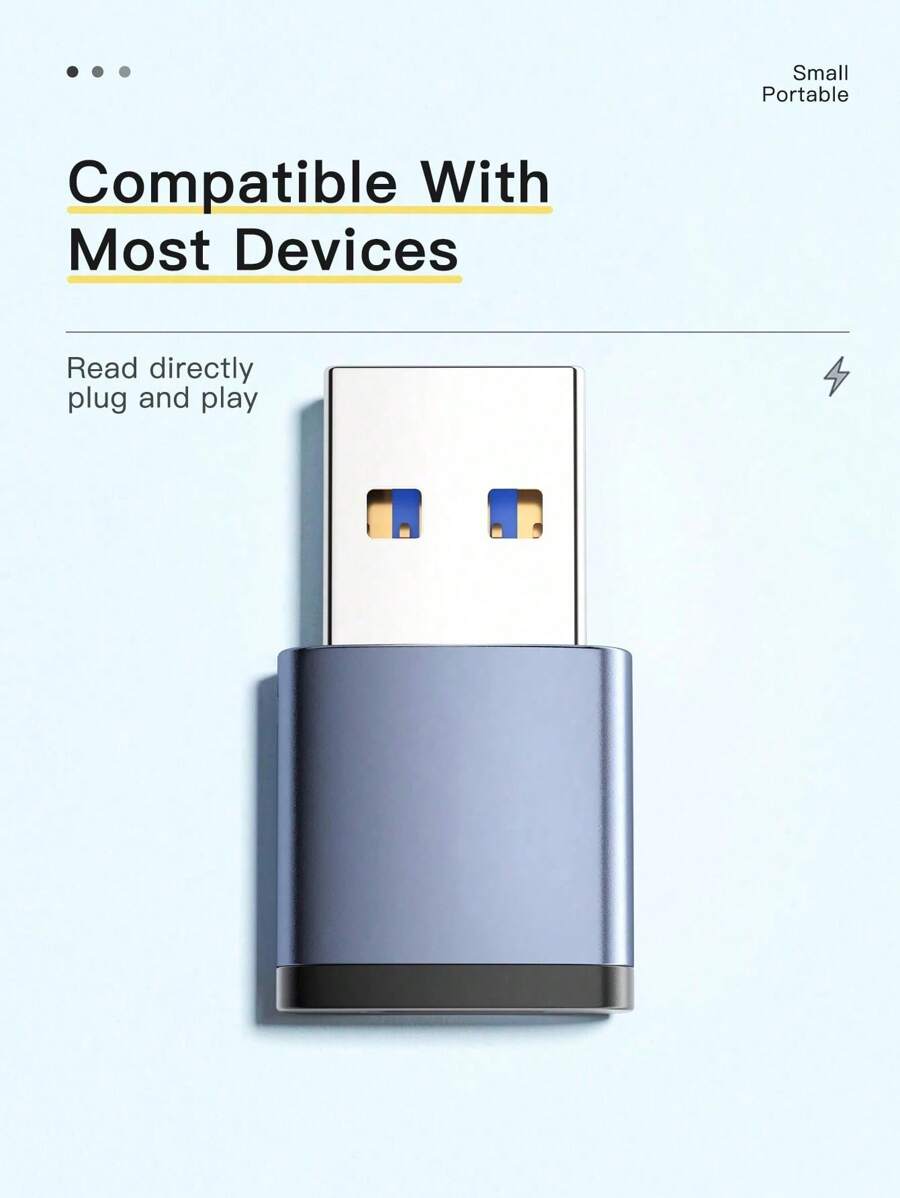 Essager 1 Set USB Type C OTG Adapter Type-C USB-C Male To USB 3.0 Female Converter Compatible ...