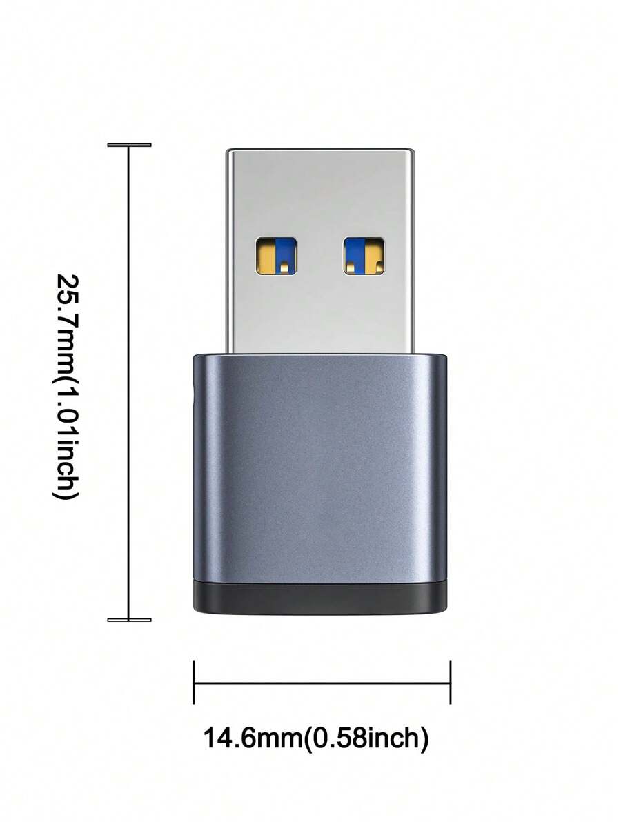 Essager 1 Set USB Type C OTG Adapter Type-C USB-C Male To USB 3.0 Female Converter Compatible ...