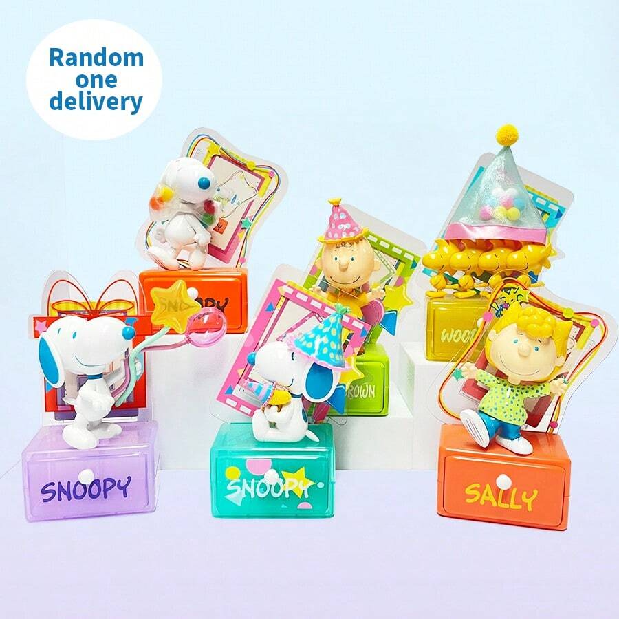 Miniso Party Theme Series Blind Box Cute Blind Box Desktop Ornaments ...