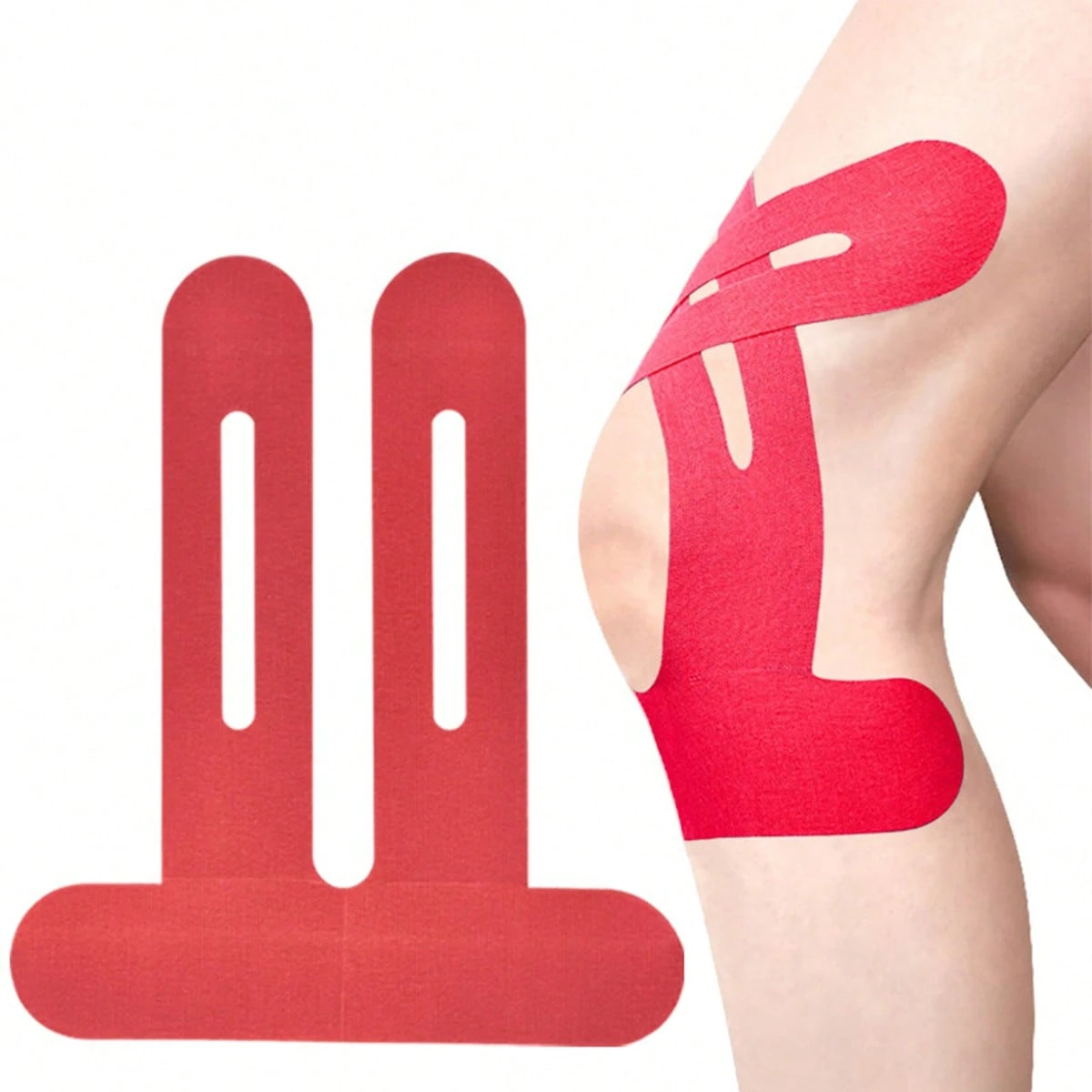 Sports Knee Brace, Pre-Cut Muscle Strapping Tape For Ankle, Knee Muscle ...