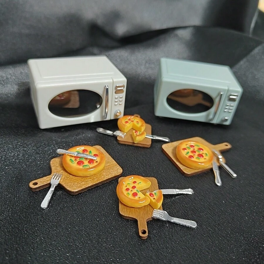Mini Model Kitchen Appliances & Accessories For Dollhouse, Including ...