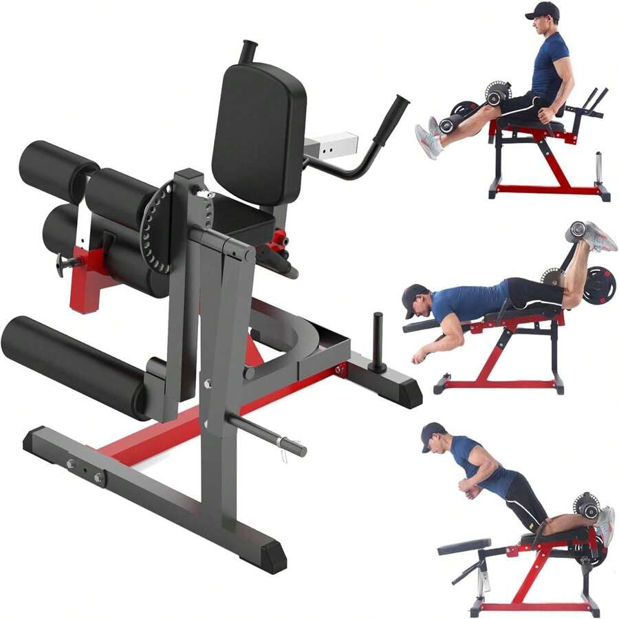 GOCAPTAIN 4-In-1 Leg Extension And Curl Machine Carbon Steel Leg Press ...