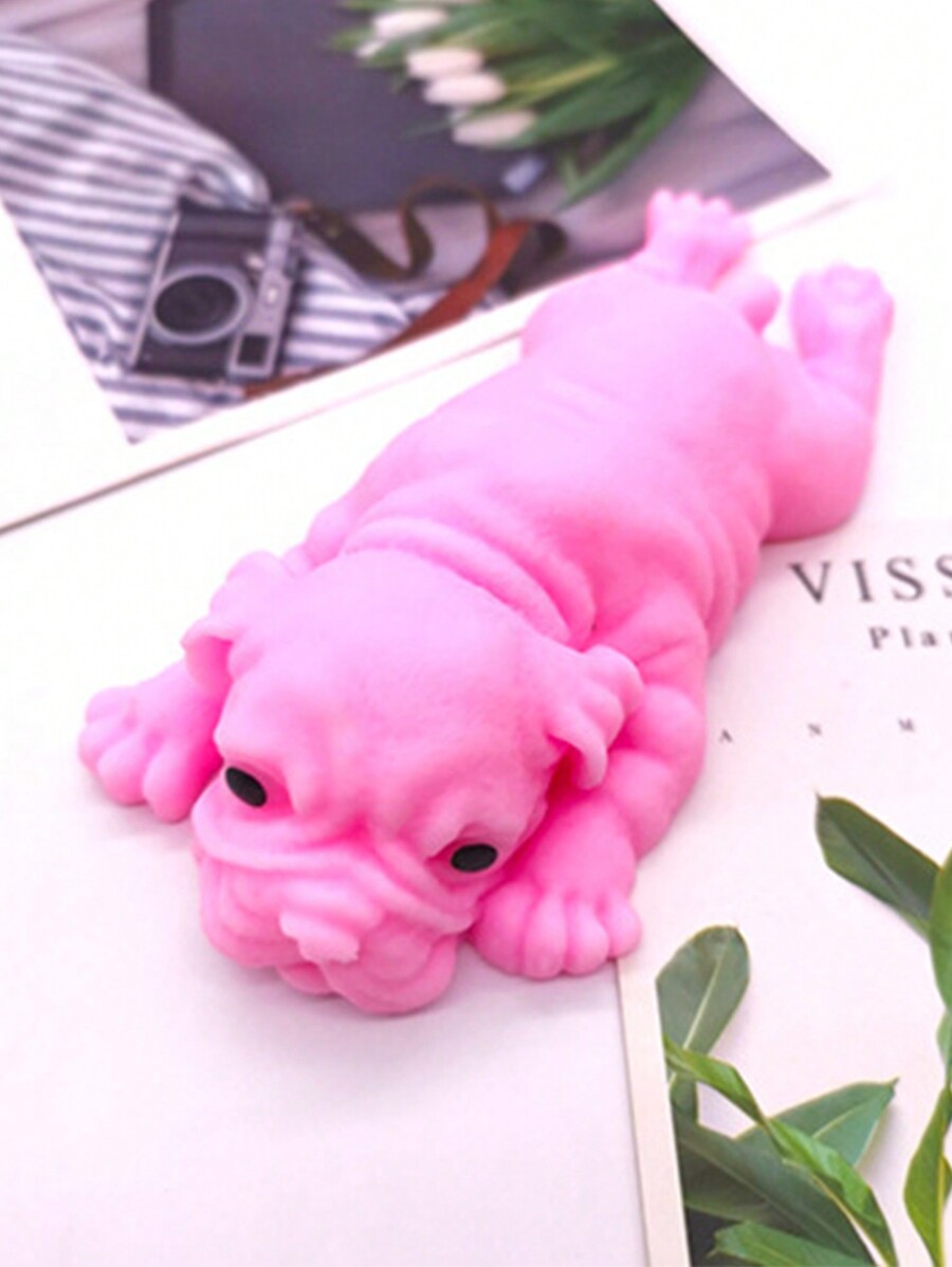 Stress Relief Squeeze Toy - Pupy Shih Tzu Dog Soft Silicone Squishy ...