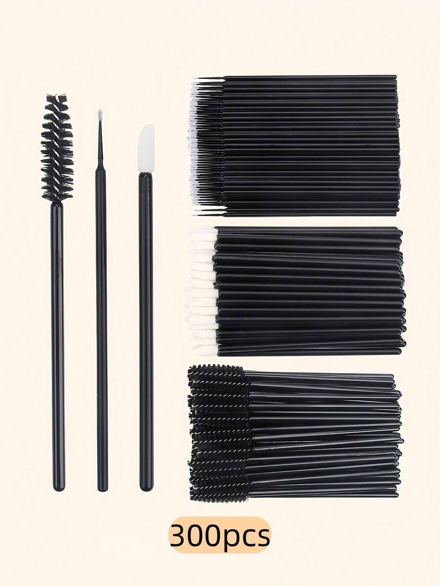 Bursh Kit Eyelash Extension Supplies Kit Disposable Lash Spoolies ...