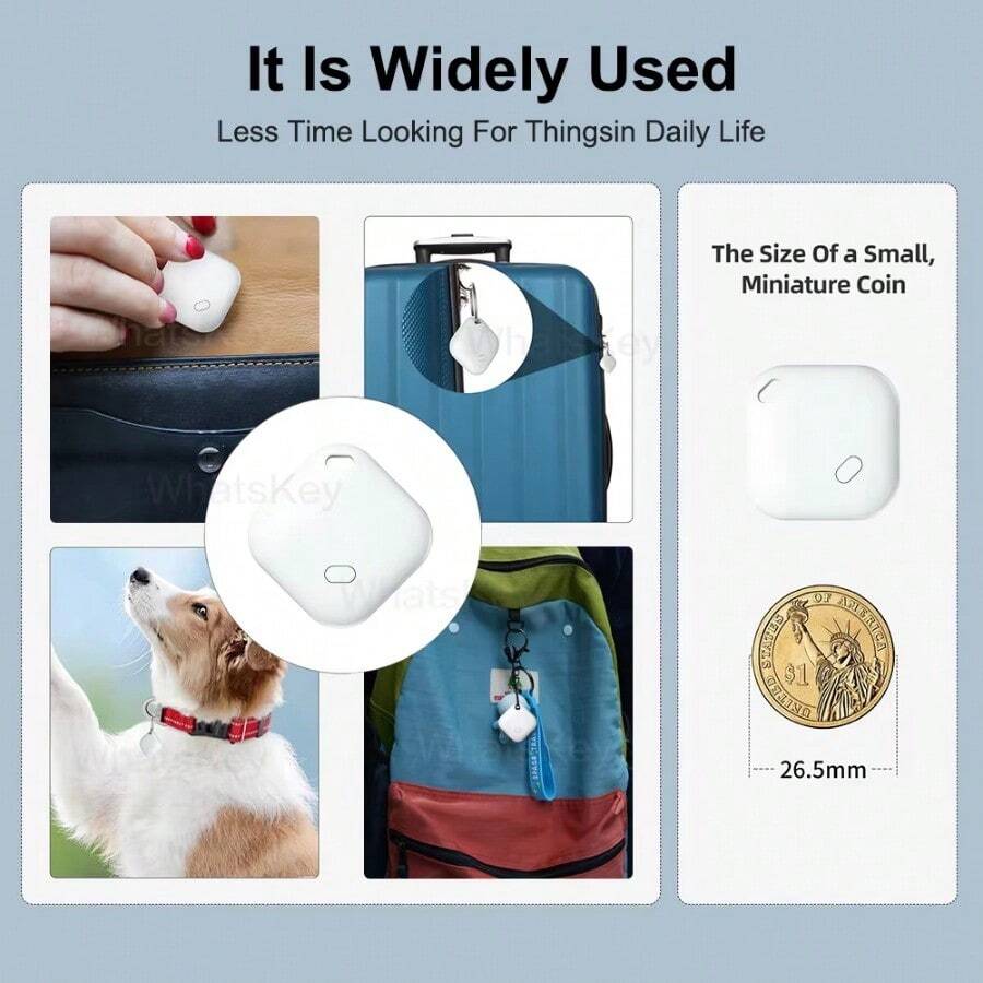 Mini Tracker mit Apple Find My GPS Tracking Bluetooth Gerät ...