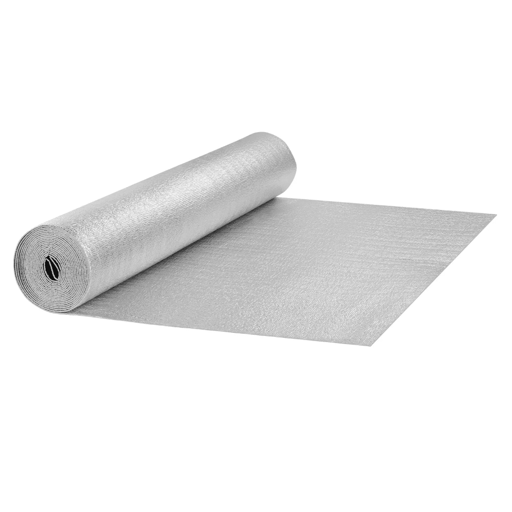 VEVOR Double Reflective Insulation Roll Foam Core Radiant Barrier 48 In ...