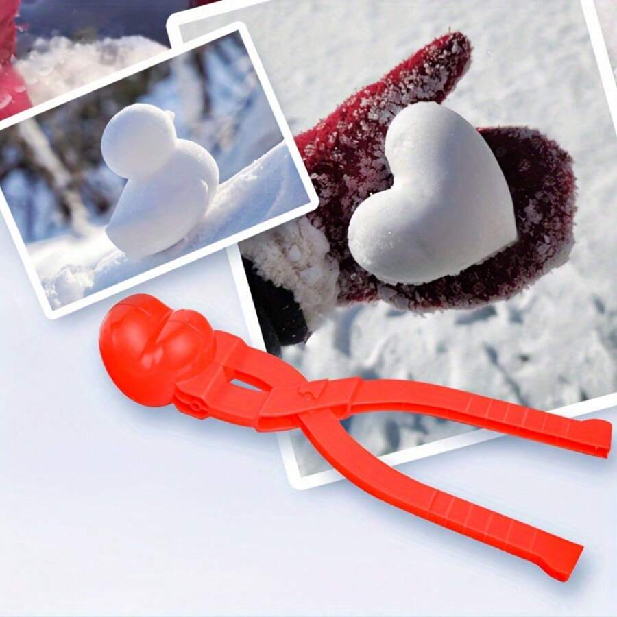 Snowball Forming Kit - Heart, Peach, Duck And Santa - Outdoor Play ...