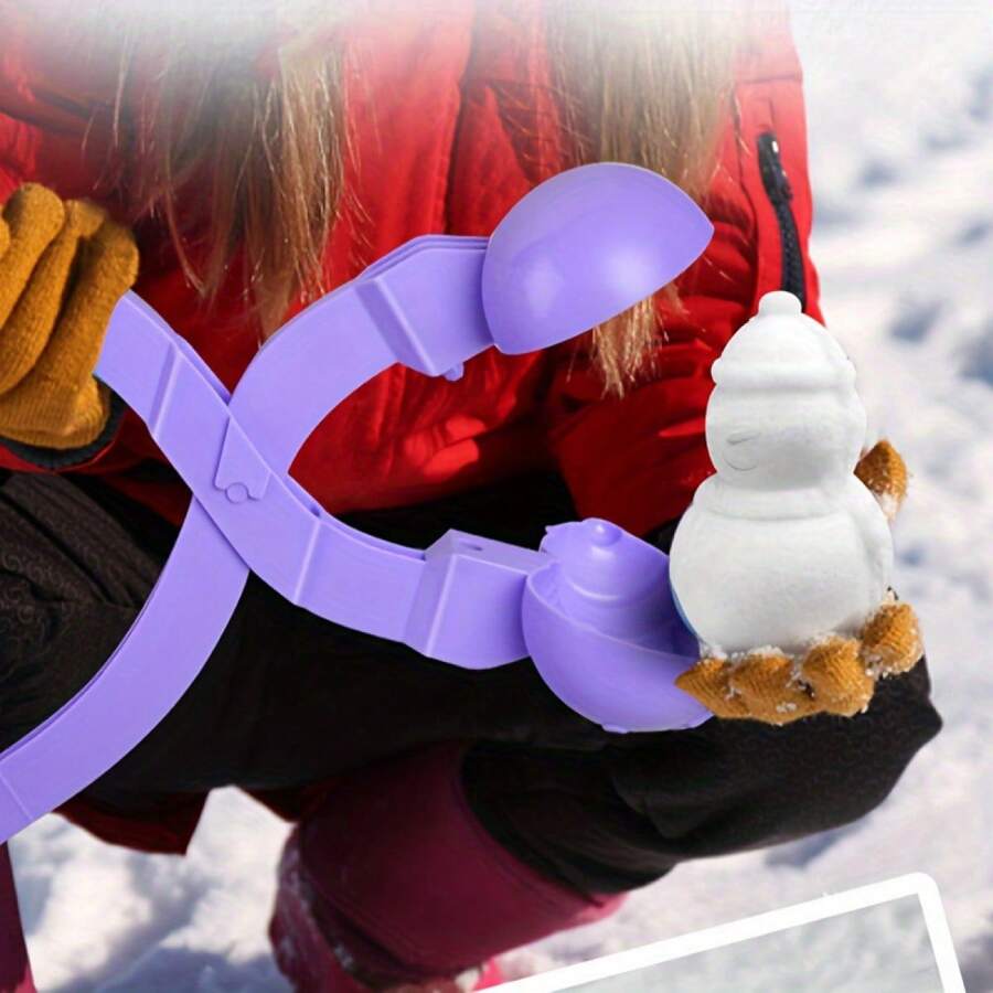 Snowball Forming Kit - Heart, Peach, Duck And Santa - Outdoor Play ...