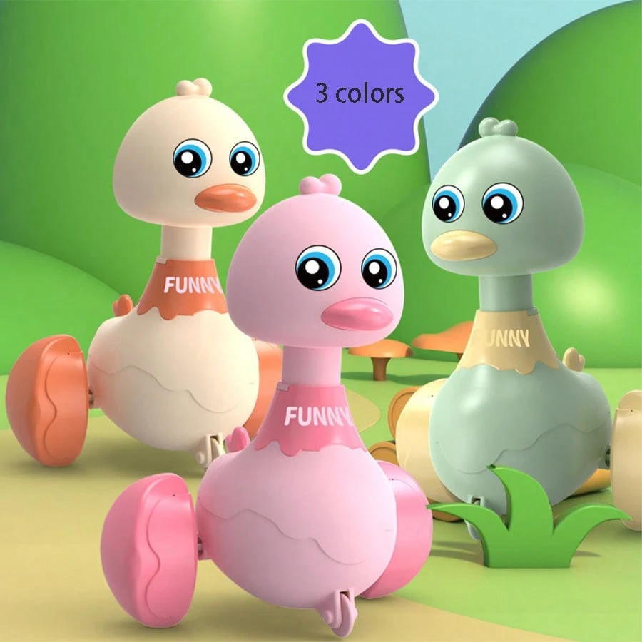 Kids' Intelligent Press Resistant Rocking Duck Cute Shaking Toy, Multi ...