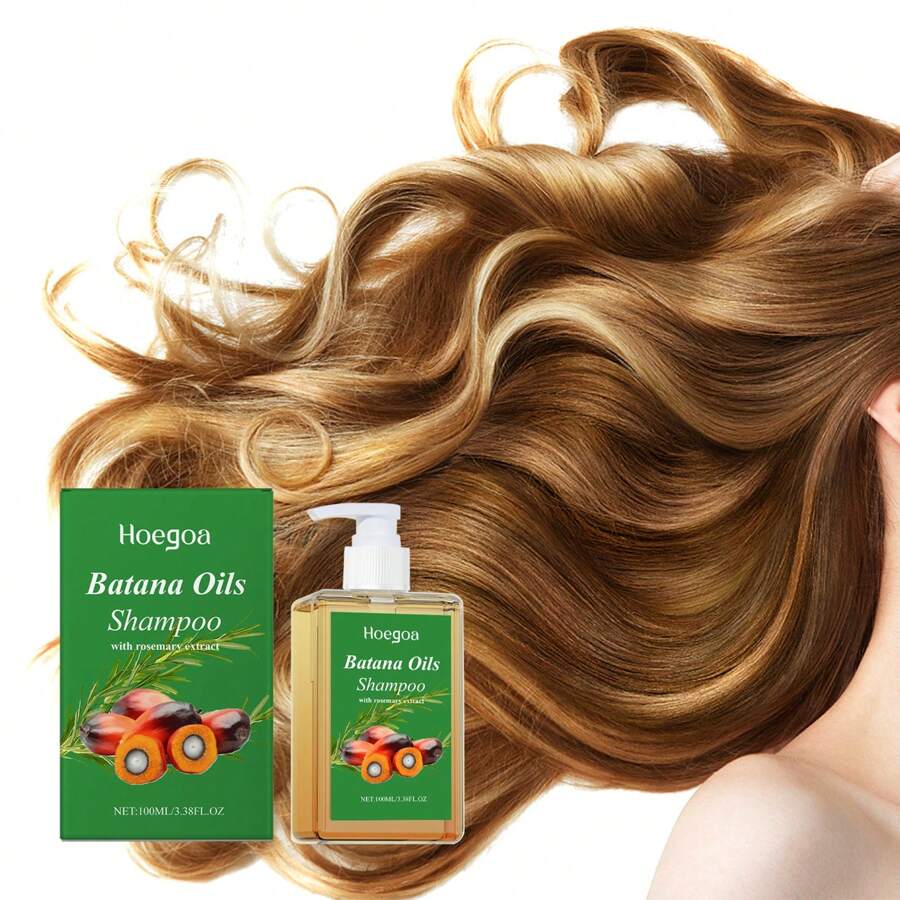 3.38FL.OZ Batana Oils Shampoo, With Rosemary Extract Mild Cleansing ...