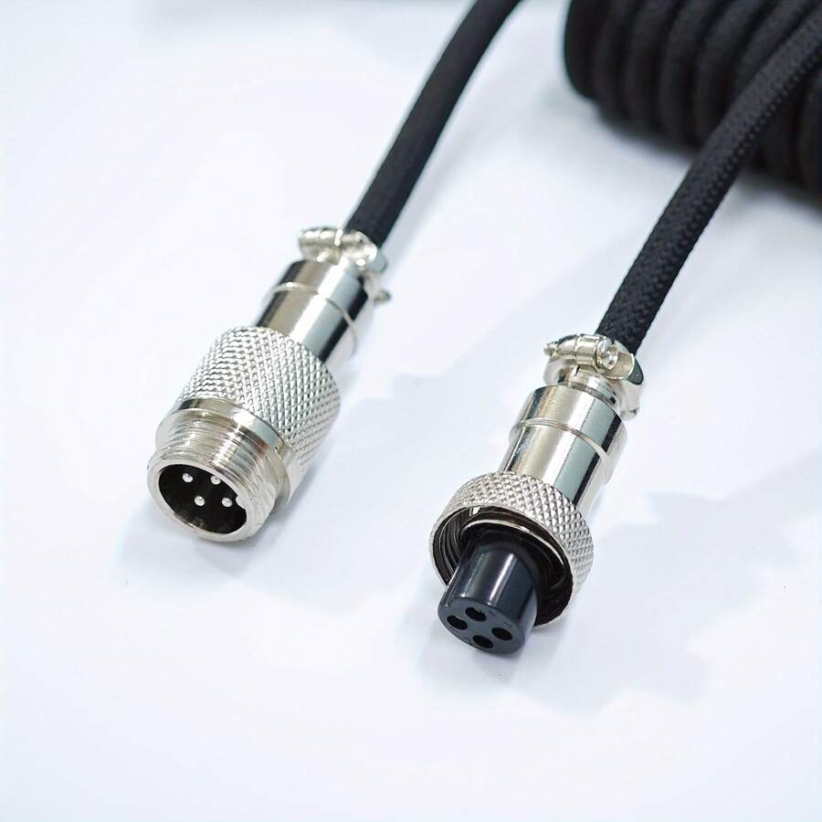 59inch Braided Pilot Cable, Durable Weave, USB-A To Type-C, Retractable ...