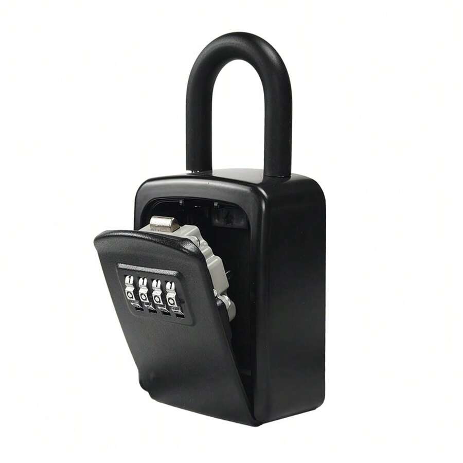 Portable Metal Key Safe Storage Lock Box Outdoor Indoor Key Hider ...