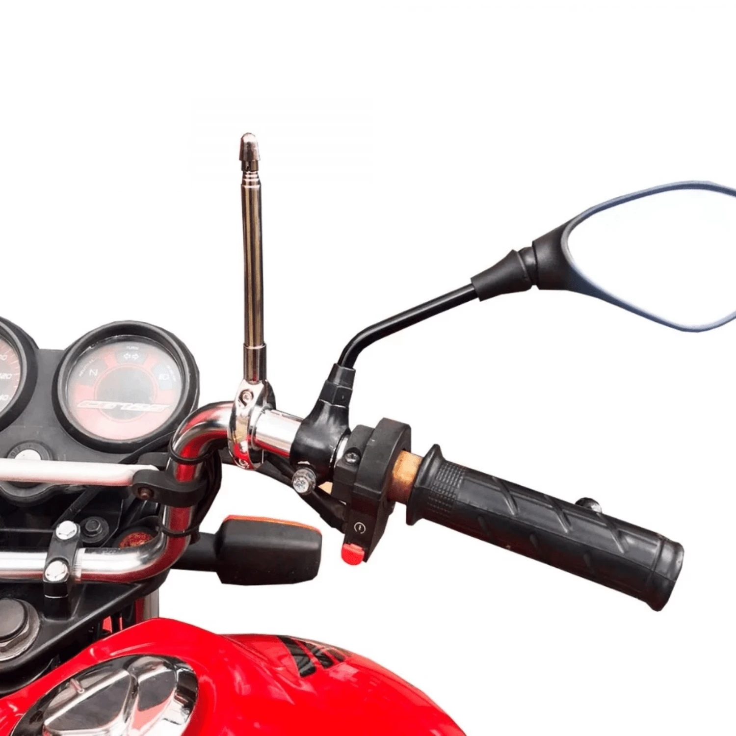 Motorcycle Kite Cutter Antenna Retractable Anti Cerol Stainless Steel ...