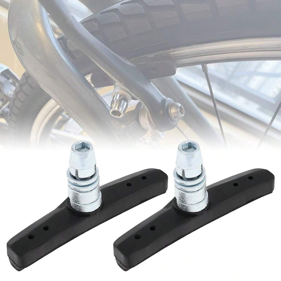 2 Pairs 70mm V Brake Blocks Bike Brakes Pads Set For MTB Mountain Bike ...