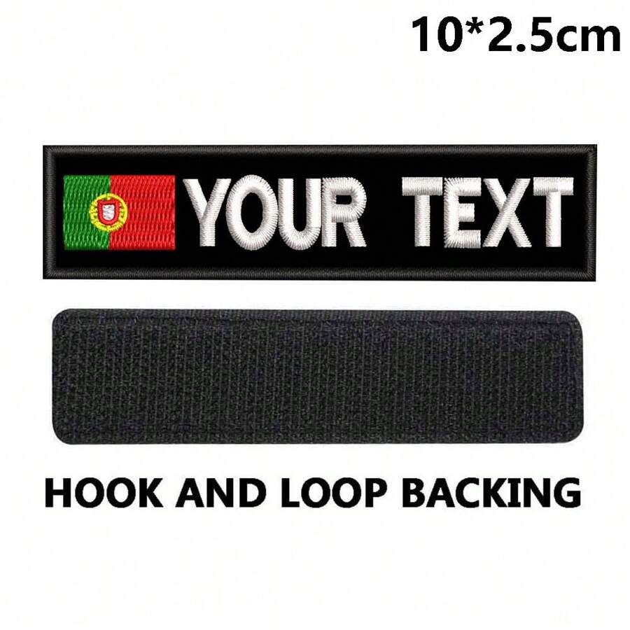 A Different Country Logo Custom Text Name Stickers, Badge Armbands ...