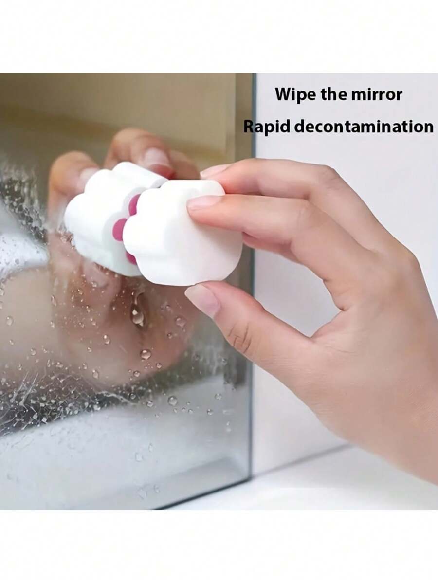 Mirror Cleaning Wet Wipes, Bathroom Glass Mirror And Faucet Descaler ...