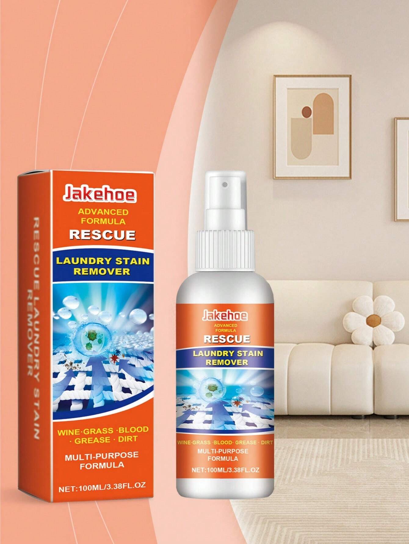 Stain Remover Spray White Clothes Stain Removal Cleaning Spray Milk ...