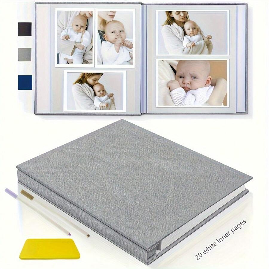 Self-Adhesive Laminated DIY Photo Album, Vintage Minimalist Large ...