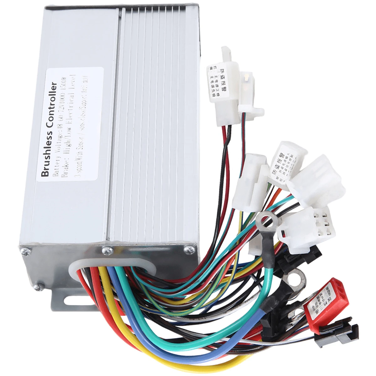 48V 60V 64V 72V 1000W 1500W Electric Controller 12 Tube Dual Mode E-Bike Brushless Speed Motor ...
