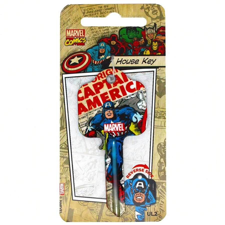 Marvel Captain America Door Key (Multicolored) | SHEIN USA