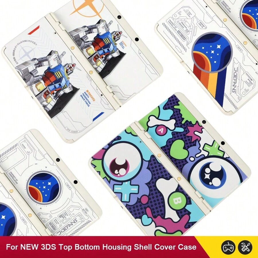 3 Colors NEW AE Cover For New 3DS Faceplate Cover Faceplate Upper And ...
